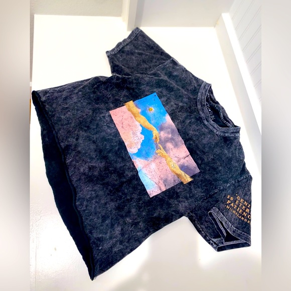 Tops | Cropped Creation Of Adam Top | Poshmark